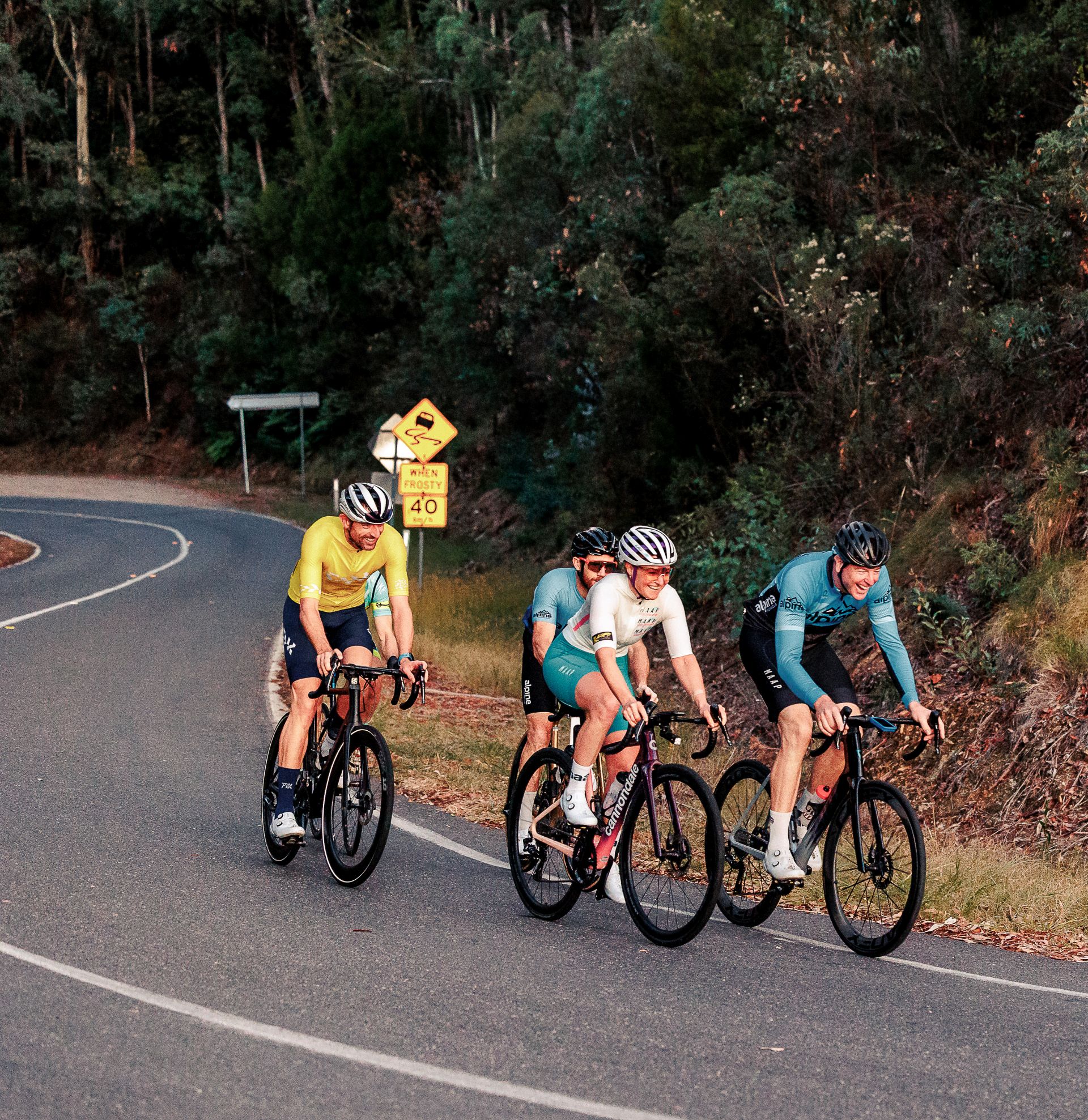 Road cycling routes in Mount Beauty, Victoria's High Country